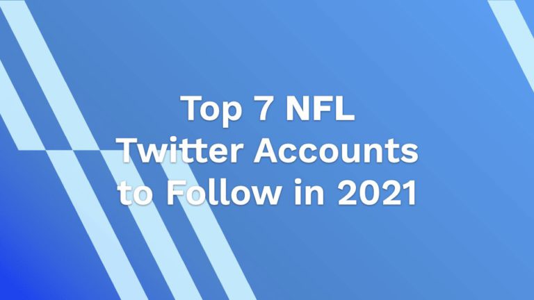 Top 7 NFL Twitter Accounts to Follow in 2021 - AhaSave