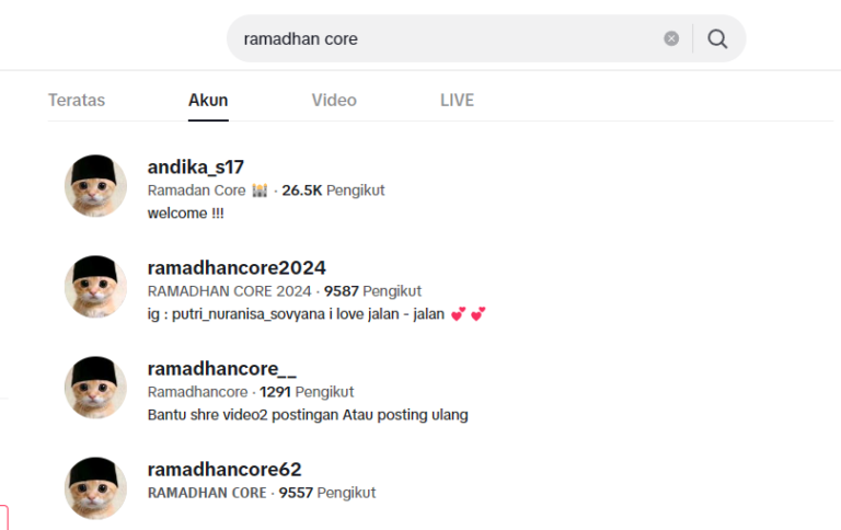 Apa itu Ramadhan Core? Trend TikTok Ramadhan 2024 Terbaru! - AhaSave